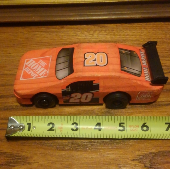 Home Depot | Toys | Tony Stewart Nascar Home Depot 2 Orange Wood Wooden ...